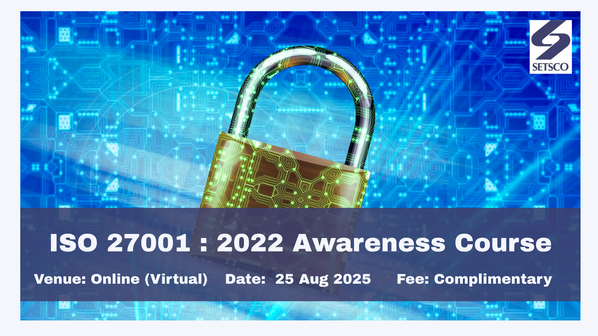 1-Day Complimentary ISO 27001 Awareness Training | Association of Trade ...